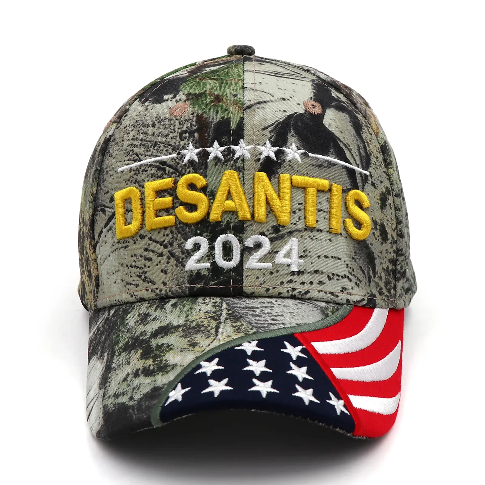 DESANTIS 2024 USA Flag Baseball Cap With Snapback Dad Hats And 3D ...
