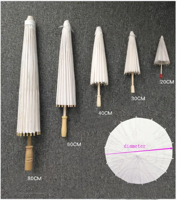 Bridal Wedding Paper Umbrellas Parasols Handmade... From Urqueen, $1.05 ...
