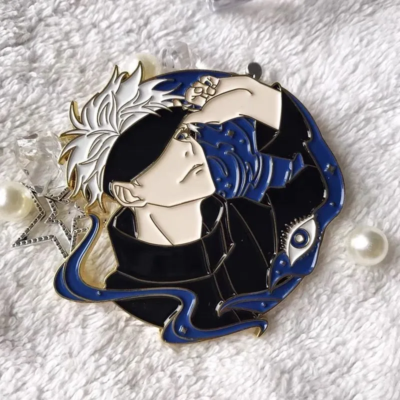 Japanese Anime Icons Jujutsu Kaisen Enamel Pin Luxury Lapel Badge For ...