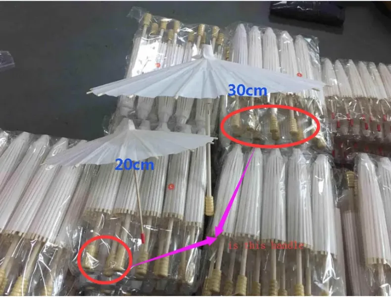 Wedding Paper Parasol Umbrella Handmade Chinese Craft Umbrellas For ...