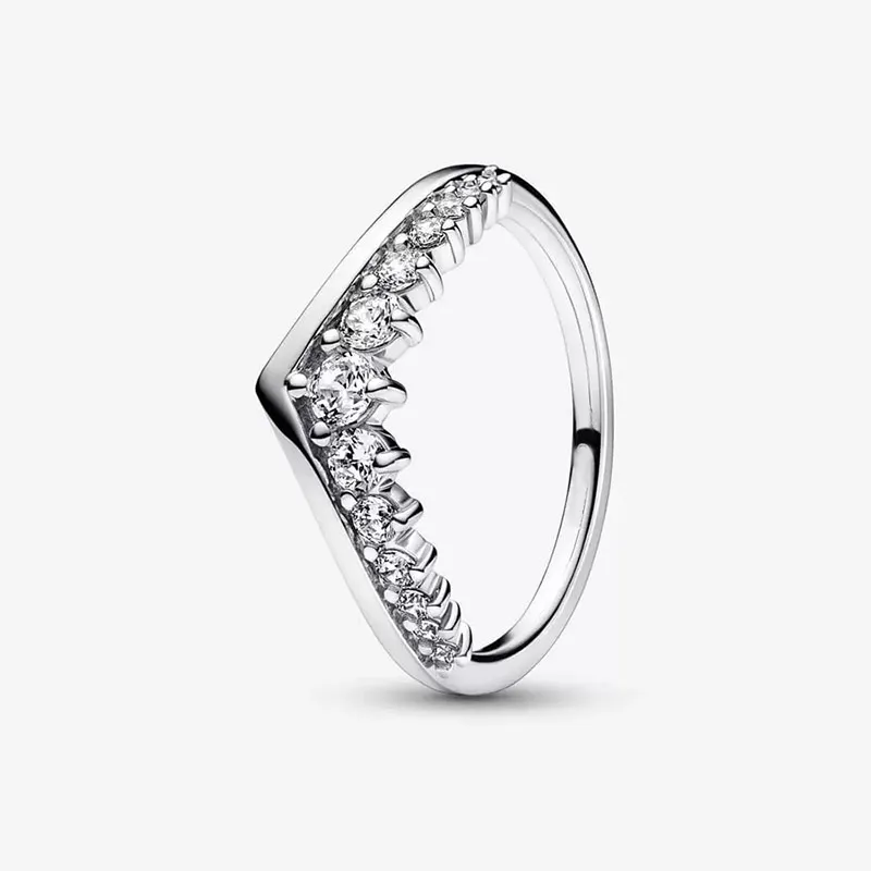 Elegant 925 Sterling Silver Ring Set - Timeless Pave Stacking Rings ...
