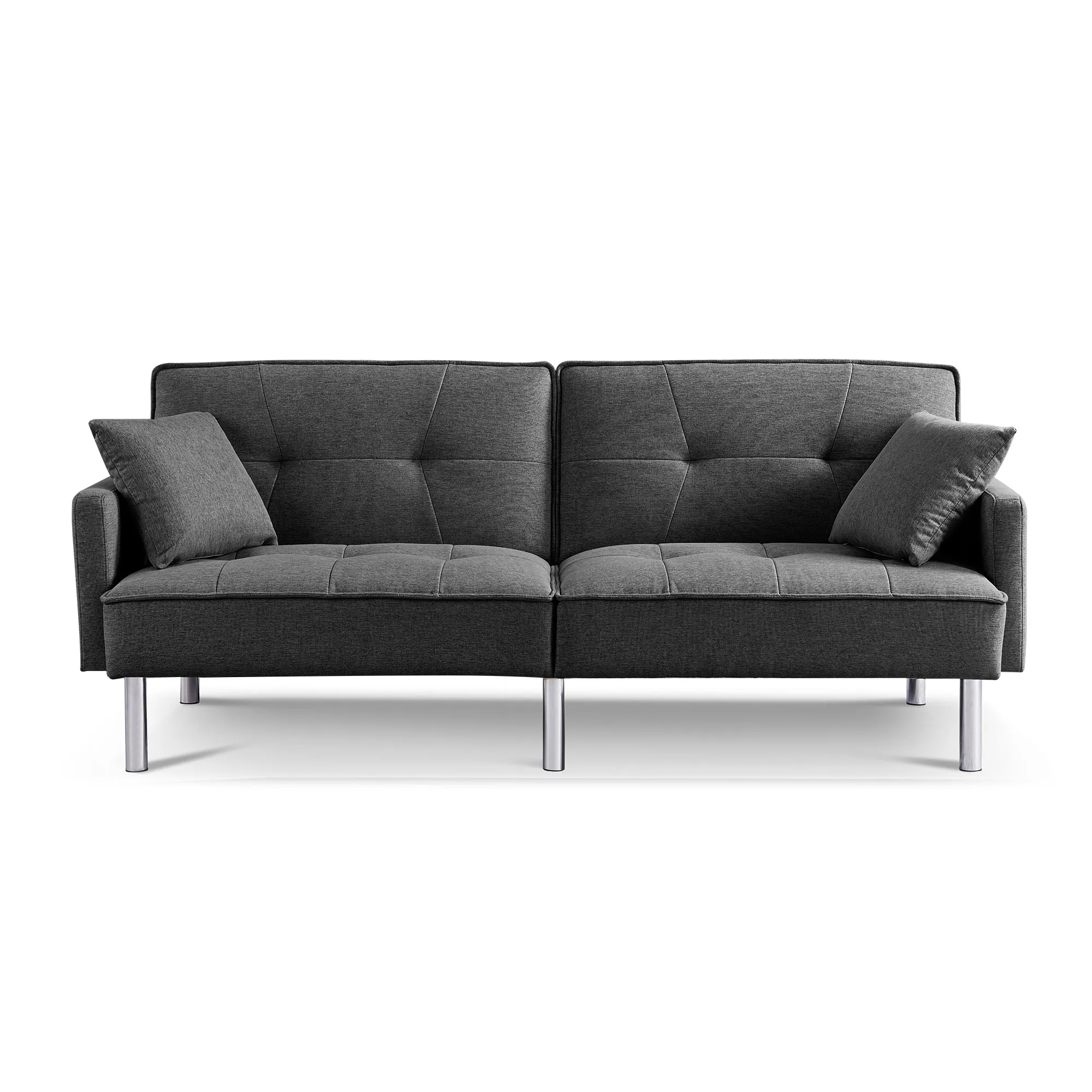 DHgate.com:"Ultra-Comfy Tufted Futon Sofa Bed: Versatile 84.6 Inches Adjustable Furniture for ...