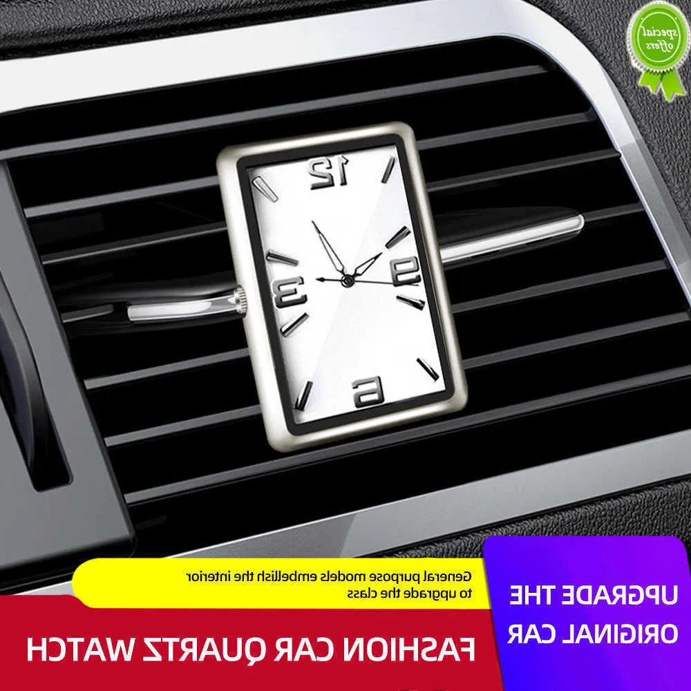 Universal Mini Car Clock, Fashion Interior Accessories, Quartz Clock ...