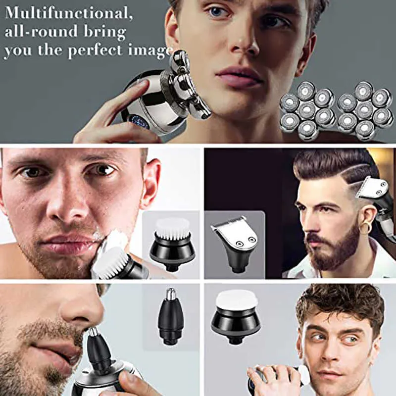 DHgate.com:7D Floating Cutter Electric Shaver for Men, Waterproof Beard ...