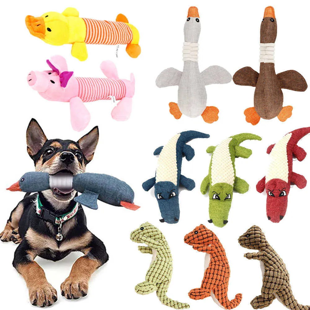 DHgate.com:PetMallard Duck Dog Chew Toy: Soft Squeaky Rubber Wild Goose ...