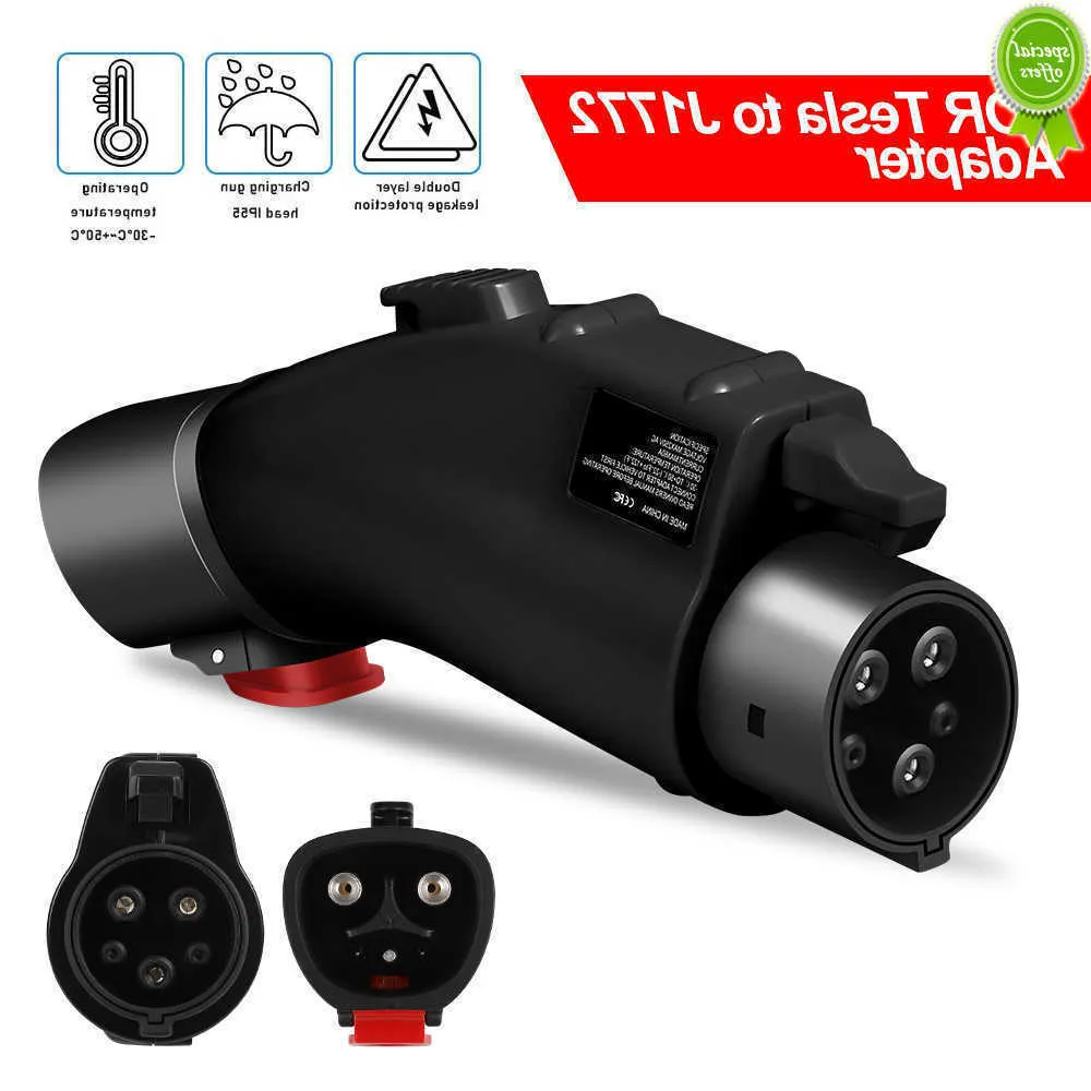 EV travel adapter for Type 1 to TESLA Convertor J1772 - Compatible with ...