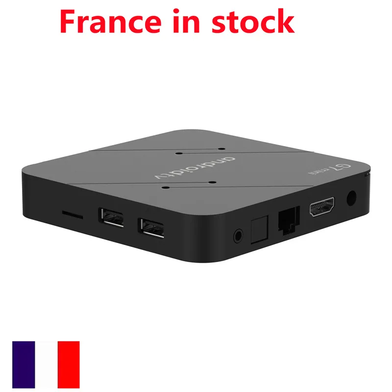 France Stock G7 Mini Android 11 TV Box, 2 Go De RAM, 16 Go Rom, 5G WiFi, 4K Amlogic S905W2 Smart ...