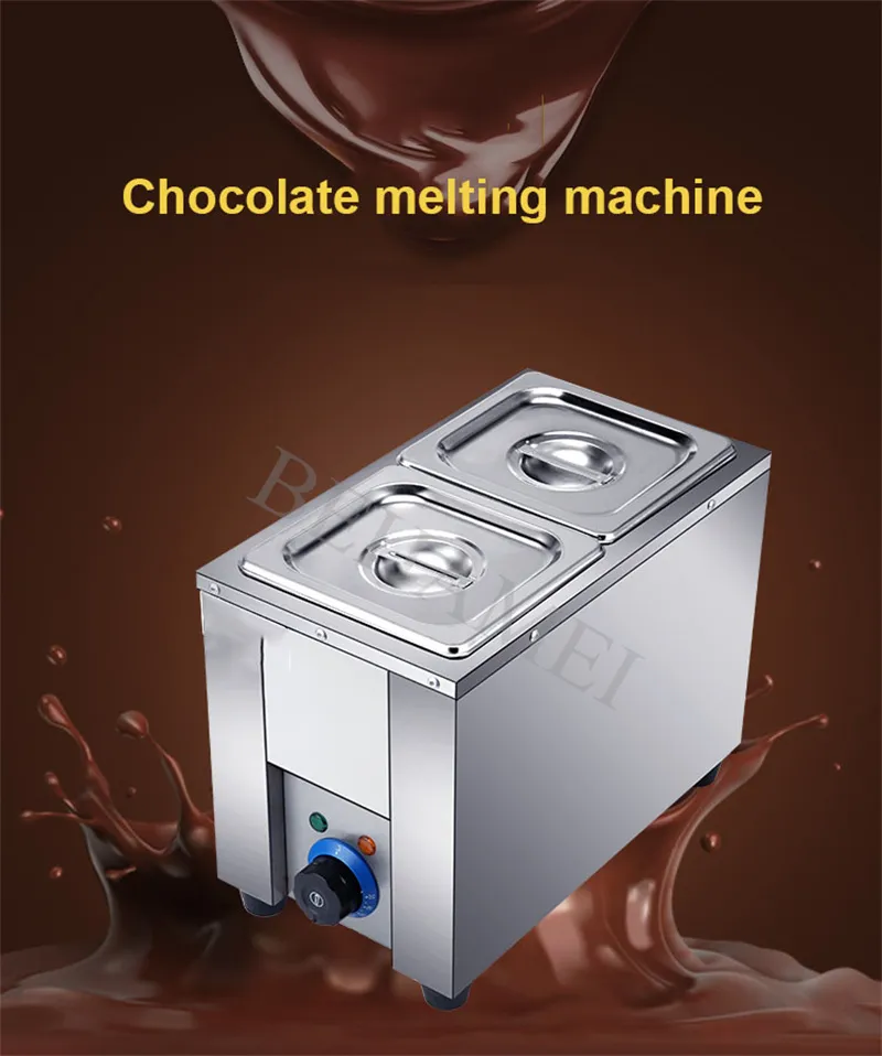 Electric Commercial Chocolate Melting Machine with Air Heating - Cheese ...