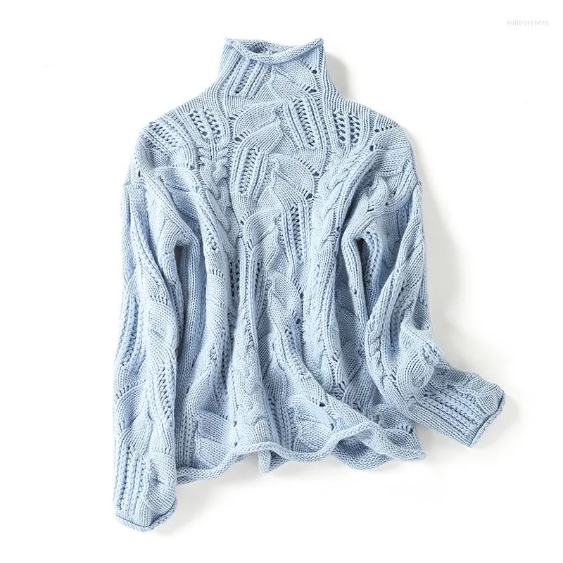 Womens Sweaters Shuchan Turtleneck Cashmere For Women... From Julia ...