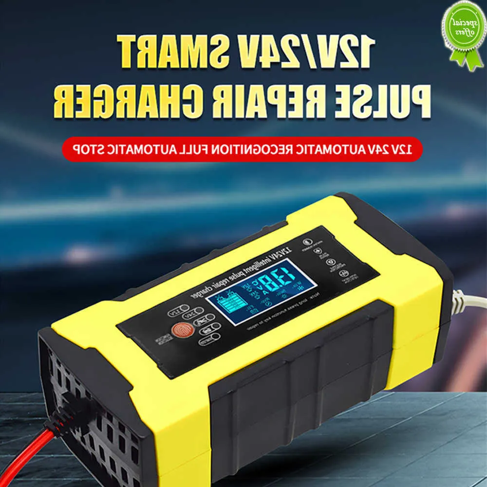 Intelligent Pulse Repair Battery Charger For Cars, Motorcycles, And ...