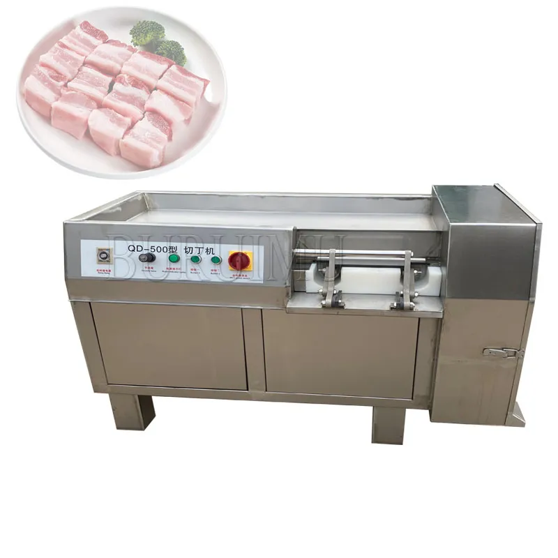 Meat Cutter Machine Fully Automated Stainless Steel Dicer For Frozen ...