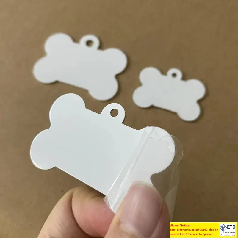 DHgate.com:Double-Sided Cat ID Tags - Bone-Shaped Metal Dog Tags with ...