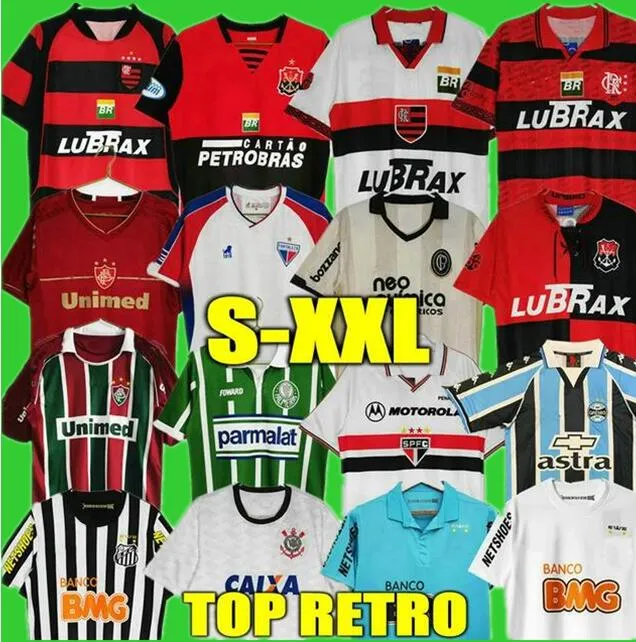 Neymar Jr Retro 95/96 Flamengo Vintage Soccer Kits Santos Romario, 2013 ...