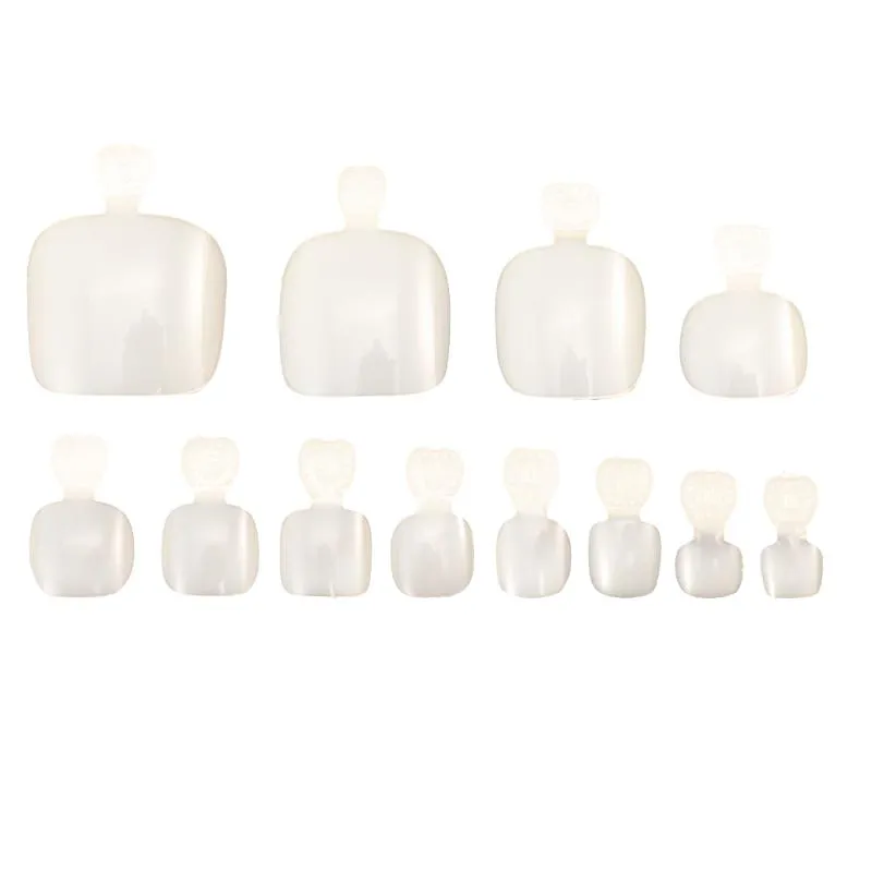 DHgate.com:Artificial Toenail Tips: Full Cover False Nails for DIY ...