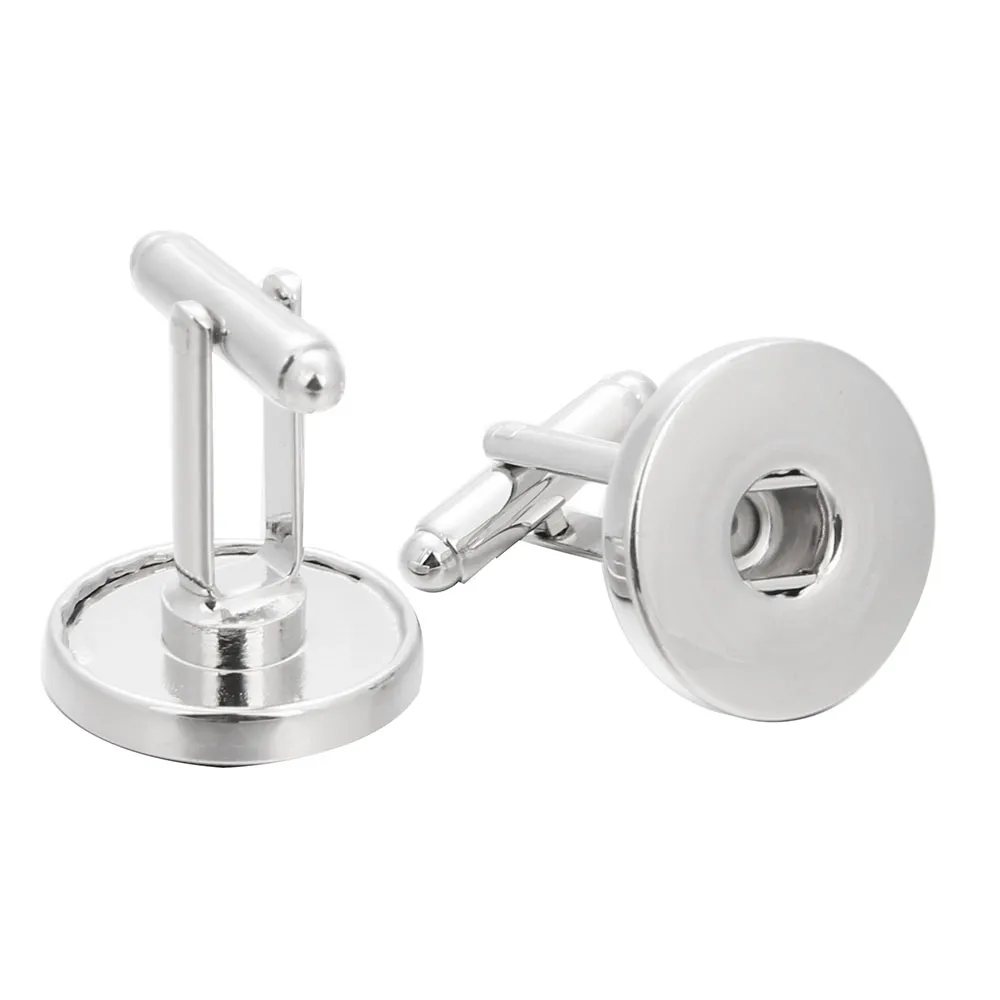 DHgate.com:Snap Cufflinks: Fit 18mm DIY Snap Charms for Men Women, 2024 ...