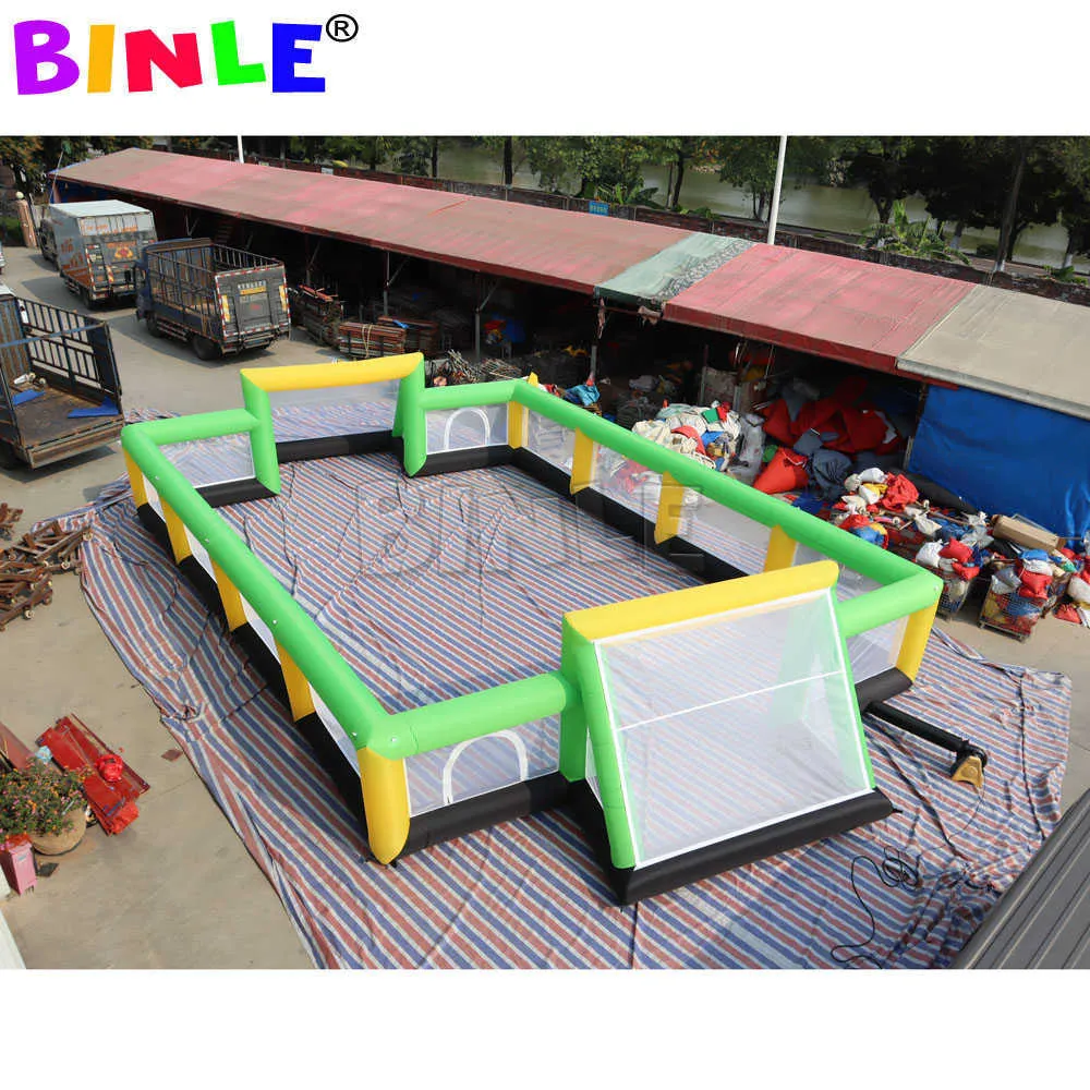DHgate.com:Inflatable Soccer Field Arena: Durable Football Pitch with ...