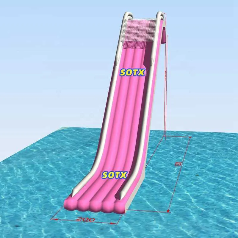 DHgate.com:High-Quality Inflatable Yacht Slide - Commercial Grade Lake ...