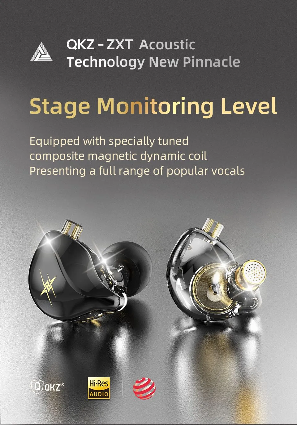 DHgate.com:KZ ZXT EDX PRO Dynamic HiFi Bass Earbuds Noise Cancelling ...