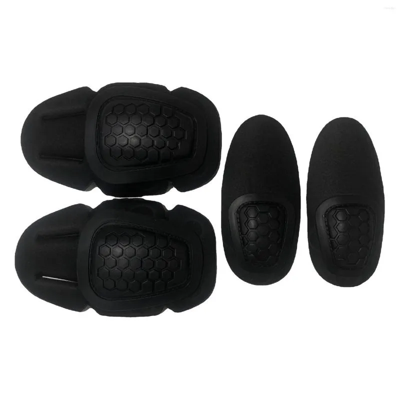 DHgate.com:Protective 4Pcs Elbow Knee Pads Set, Flexible Padded Sponge ...