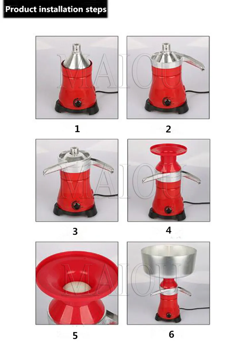 Electric Milk Separator & Butter Machine: Centrifugal Degreasing, High ...