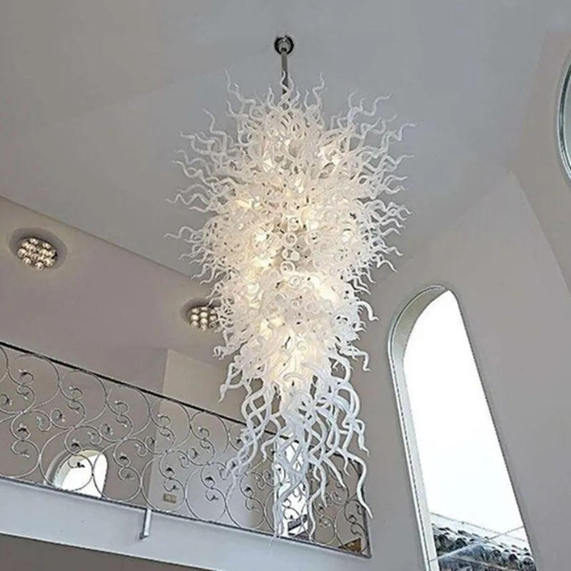 Hand Blown Murano Glass Blown Glass Pendant Lights For Modern Foyer ...