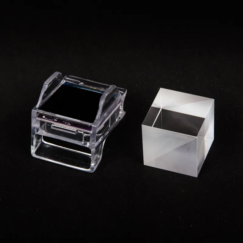 HelloCubic 3D WiFi Desk Clock Battery With Cool Weather Forecast Prism, Crystal Clear ...