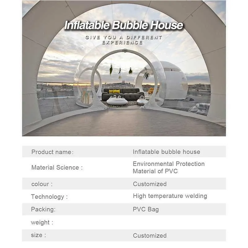 DHgate.com:10/13FT Pop-Up Bubble Tent for 5+ People - Windproof ...