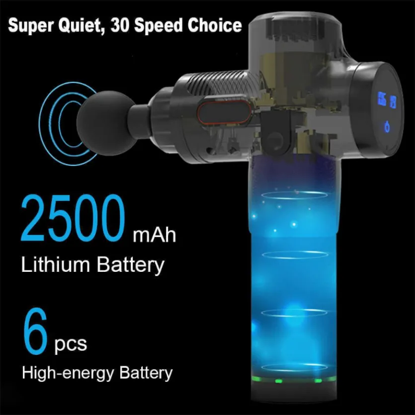 DHgate.com:2023 Electric Massager, 30 Speed Adjustable Percussion ...