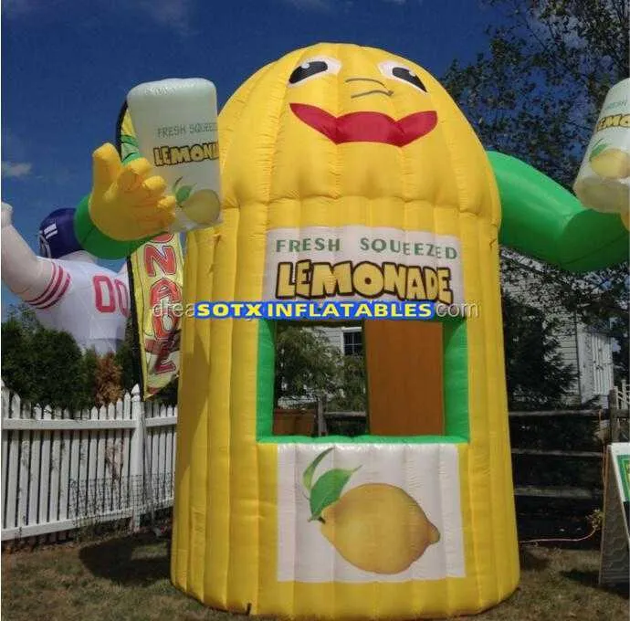 4M Show Display Inflatable Lemon Booth Lemonade Stand with Hands for ...