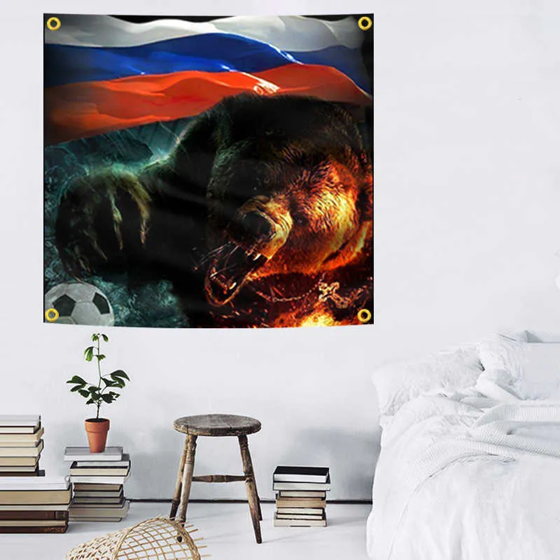 russian bear flag