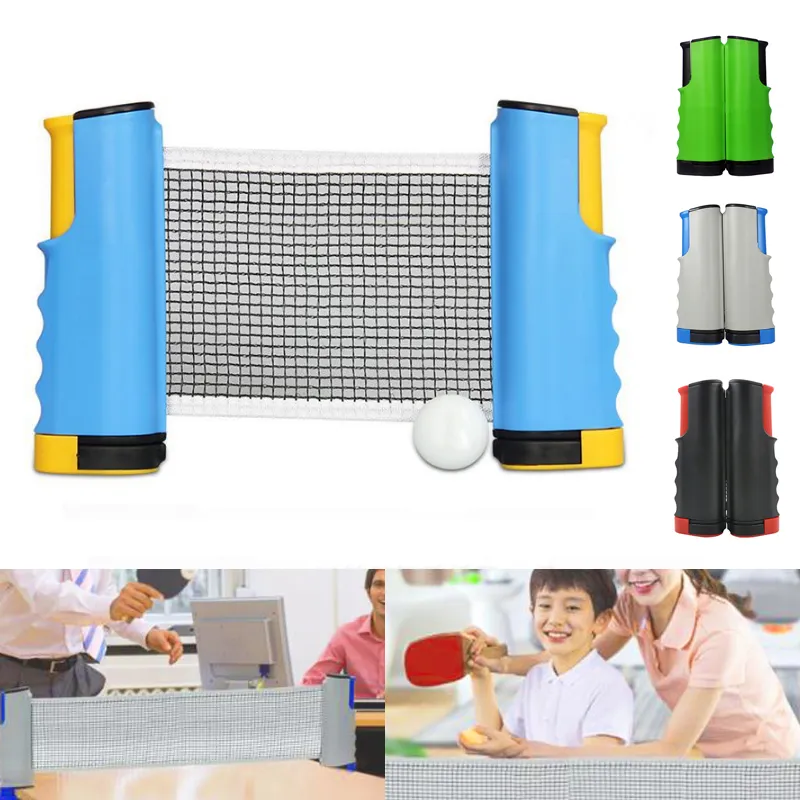 DHgate.com:Portable Table Tennis Nets Retractable Posts Adjustable ...