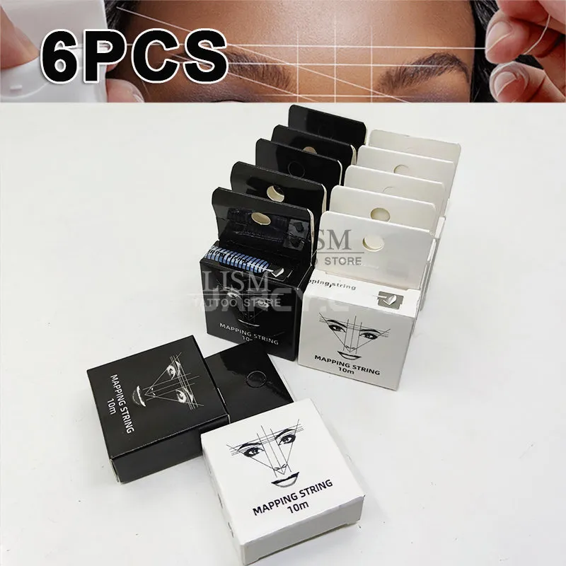 DHgate.com:Microblading Mapping Pre-Inked String & Dyeing Thread (6PCS ...