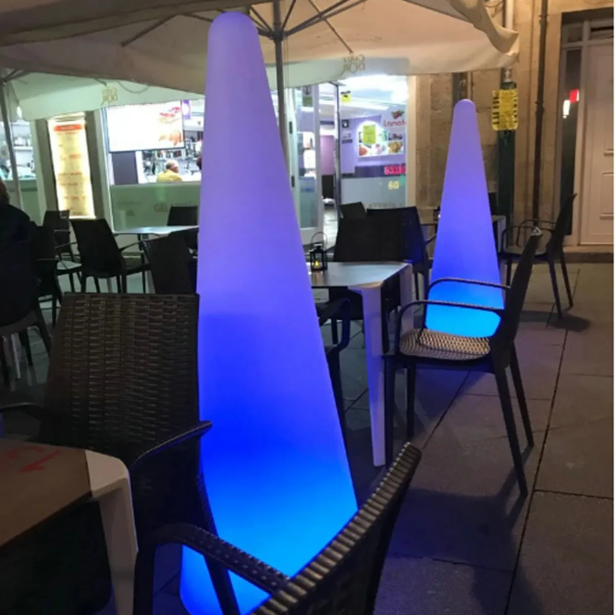 LED Flower Dance Stage Decor - Wedding Aisle Pillars, Lighted Walkway ...