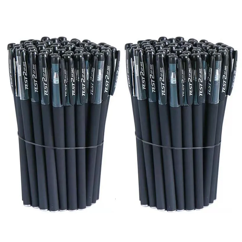 10 Black Gel Pens Set - Smooth Writing Neutral Pens for Students ...