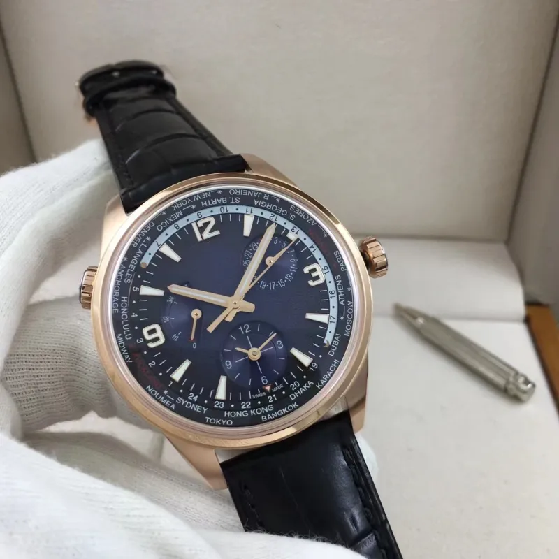 Men's High-Quality World Time Traveler Watch, Perfect Restore, All ...