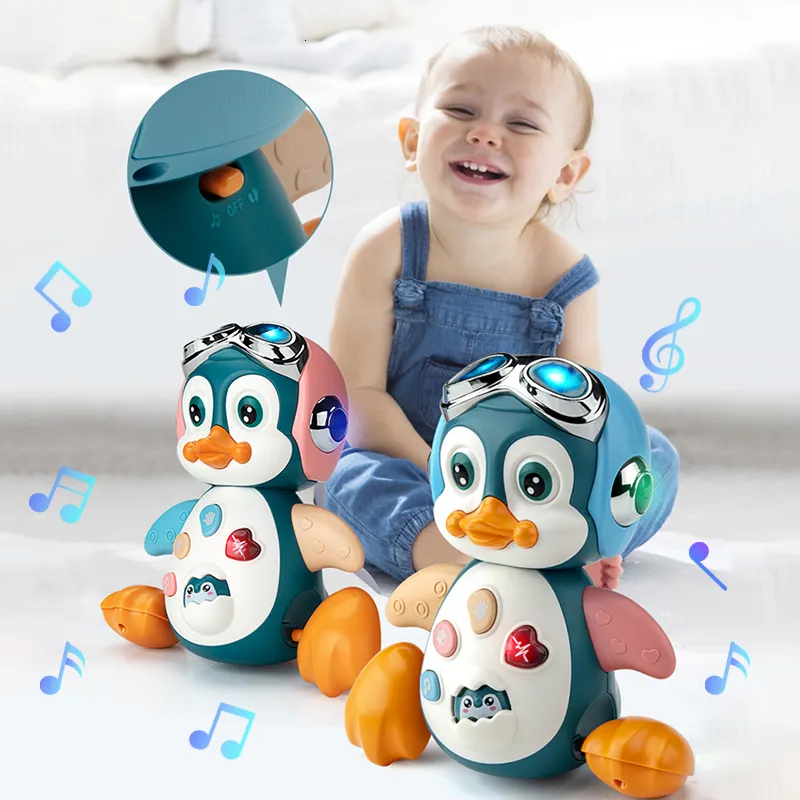 Interactive Baby Crawling Toy - Musical Dancing Pet with Lights, Infant ...