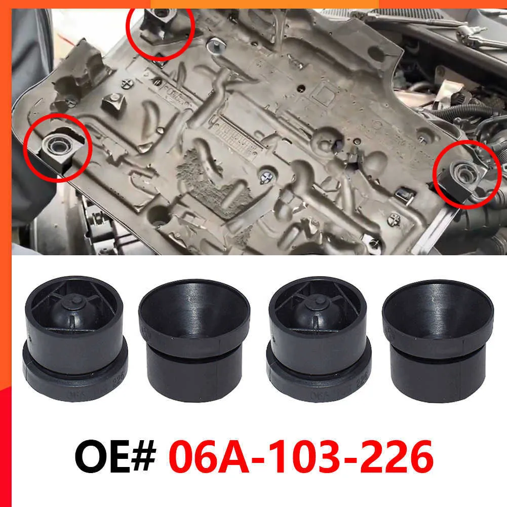 Engine Cover Grommets - Rubber Buffer Mounting Kit for Nissan Qashqai ...