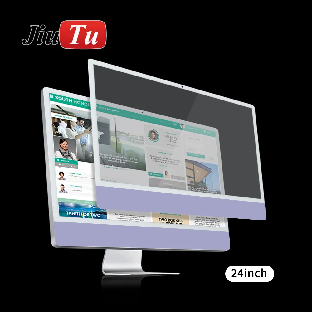 Black Front Bezel Replacement Glass Lens For 24 Inch IMac Models A2438 ...