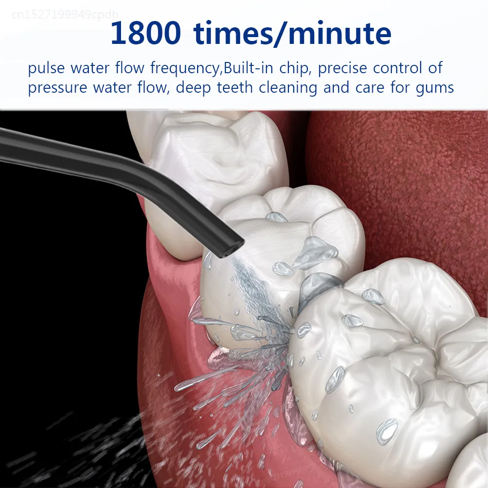 water flows for teeth