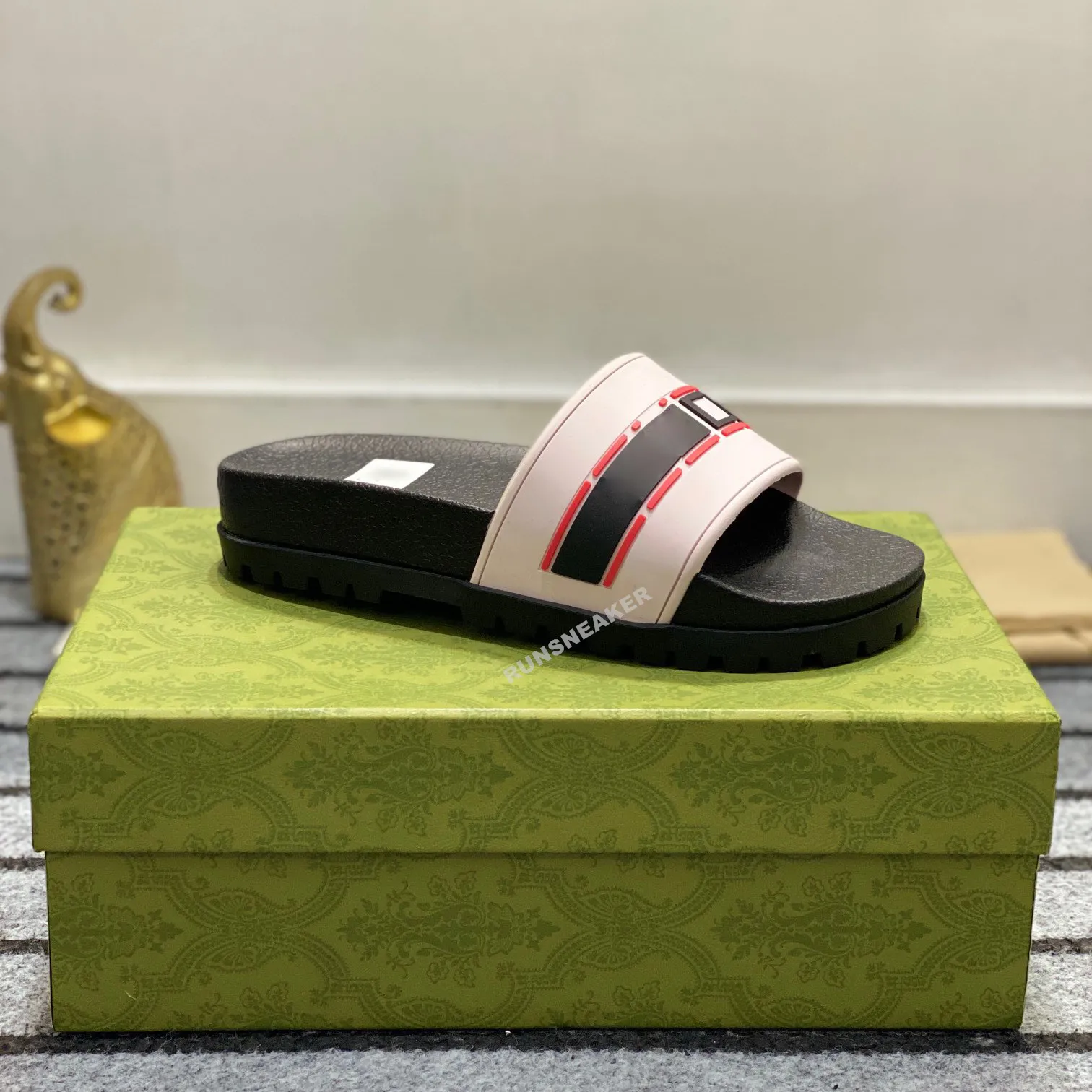 Designer Floral Slides For Men And Women Size 36 48 Platform Slide ...