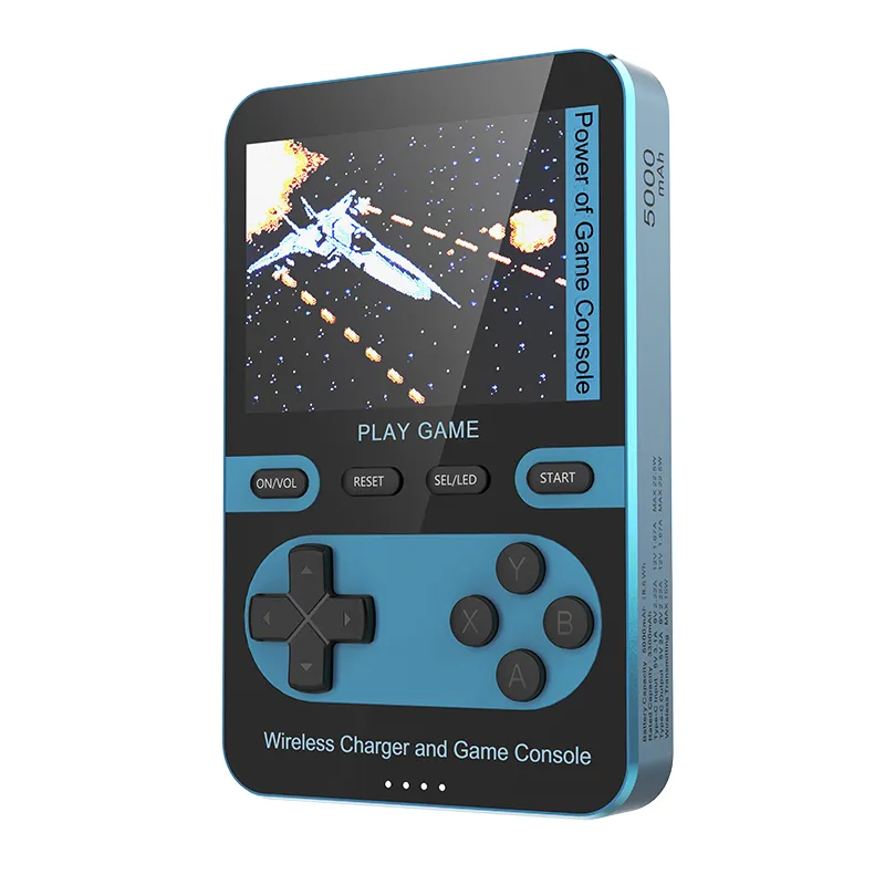 DHgate 2024 Portable Game Console Power Bank Dual System PS5 Magnetic Suction Fast Charging 1000 Games Gold Games Accessories