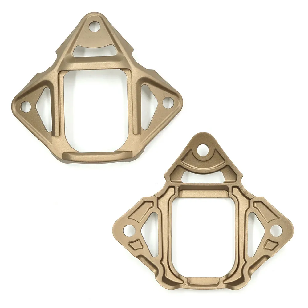 Skeleton NVG Mount Shroud For Tactical Helmets ACH, MICH, OPS Core FDE ...