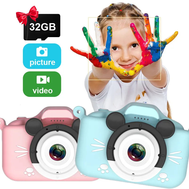 Kids Digital Camera - HD Video Recorder, Toddler Selfie Camera, Fun ...