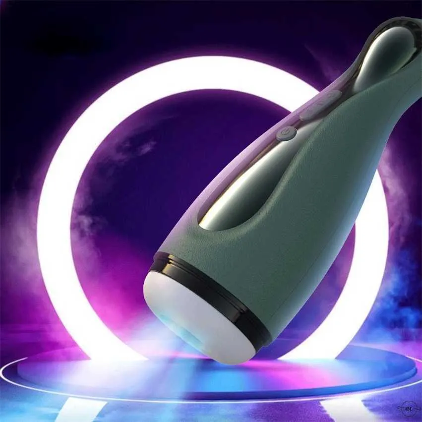 True Air Hover Male Masturbator Deep Throat Sextoy Vibration Automatic