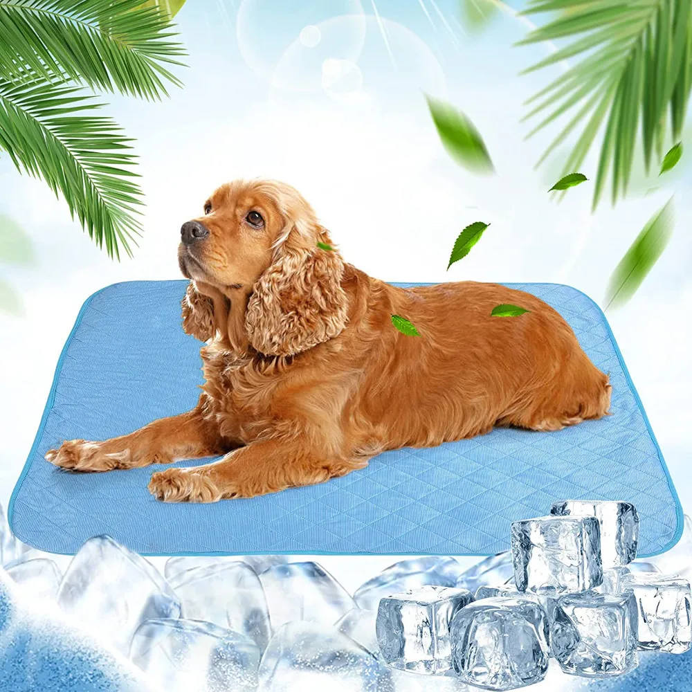 DHgate.com:Cooling Dog Mat for Summer, Breathable Pet Bed for Medium ...