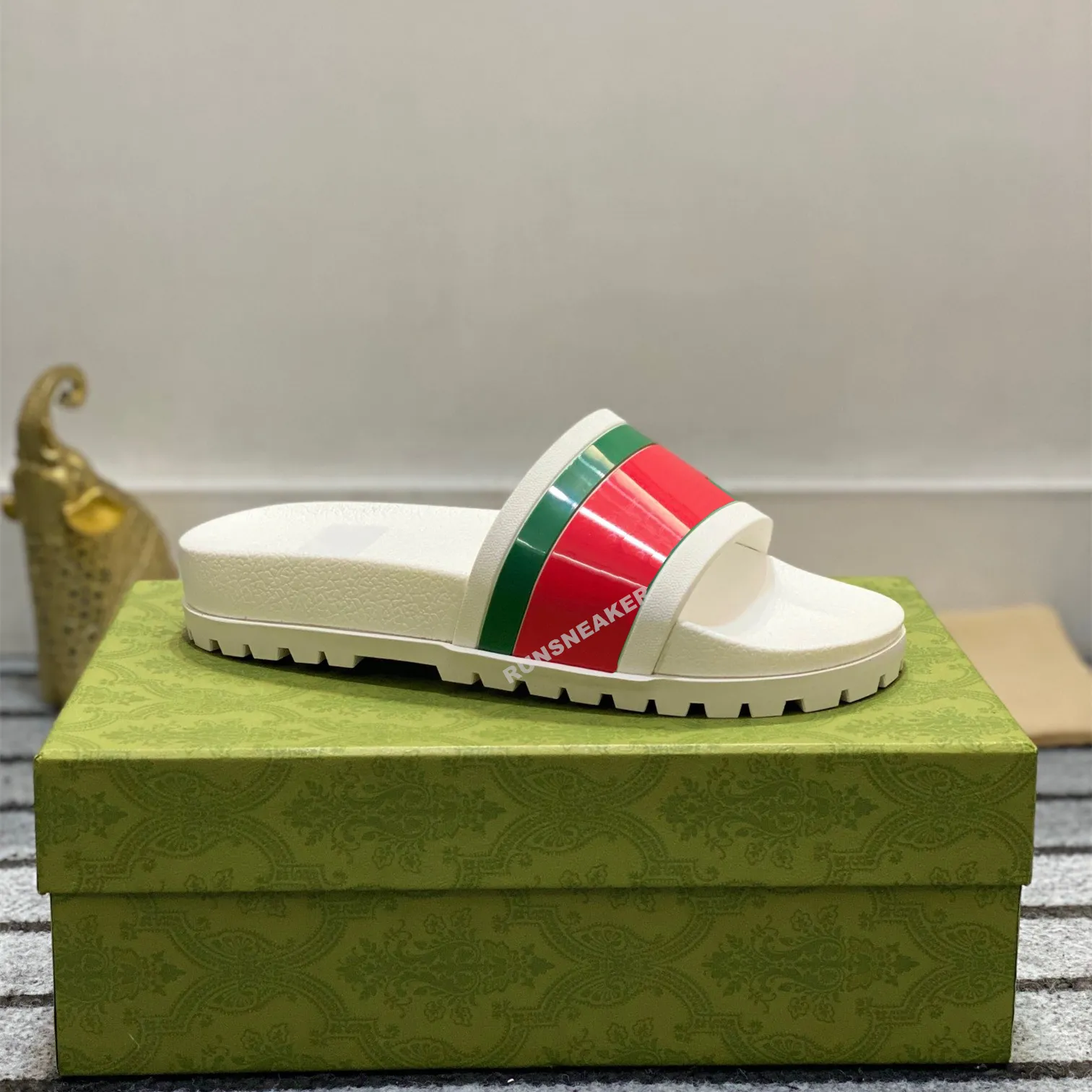 Designer Floral Slides For Men And Women Size 36 48 Platform Slide ...