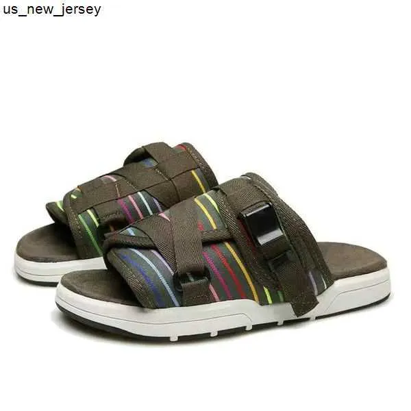 Visvim Platform Brickstone Slipperss Designer Beach Shoes For Men And ...