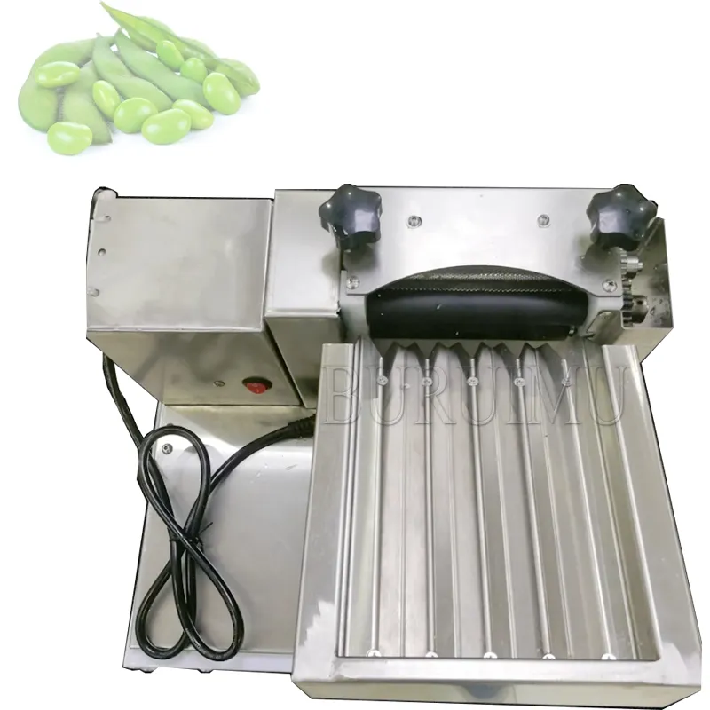 Automatic Green Bean Sheller: High Efficiency Paddle Peeler For Peas And Beans, 35kg/H Capacity ...