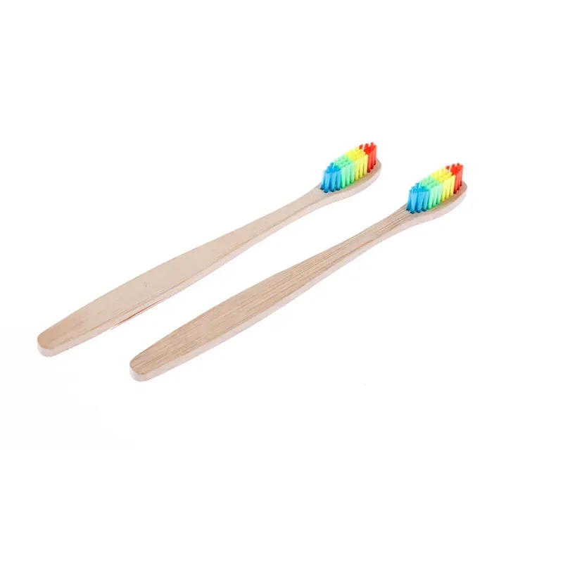DHgate.com:10 Pack Biodegradable Bamboo Toothbrushes with Travel Box ...