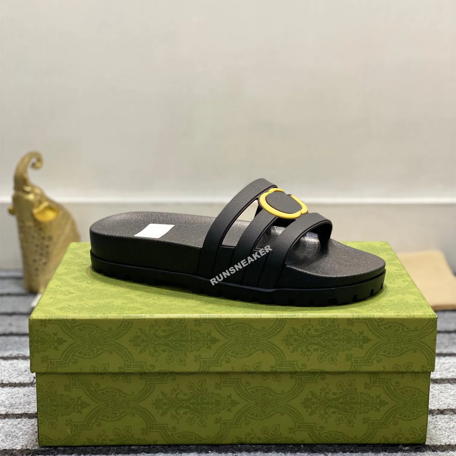 Designer Floral Slides For Men And Women Size 36 48 Platform Slide ...